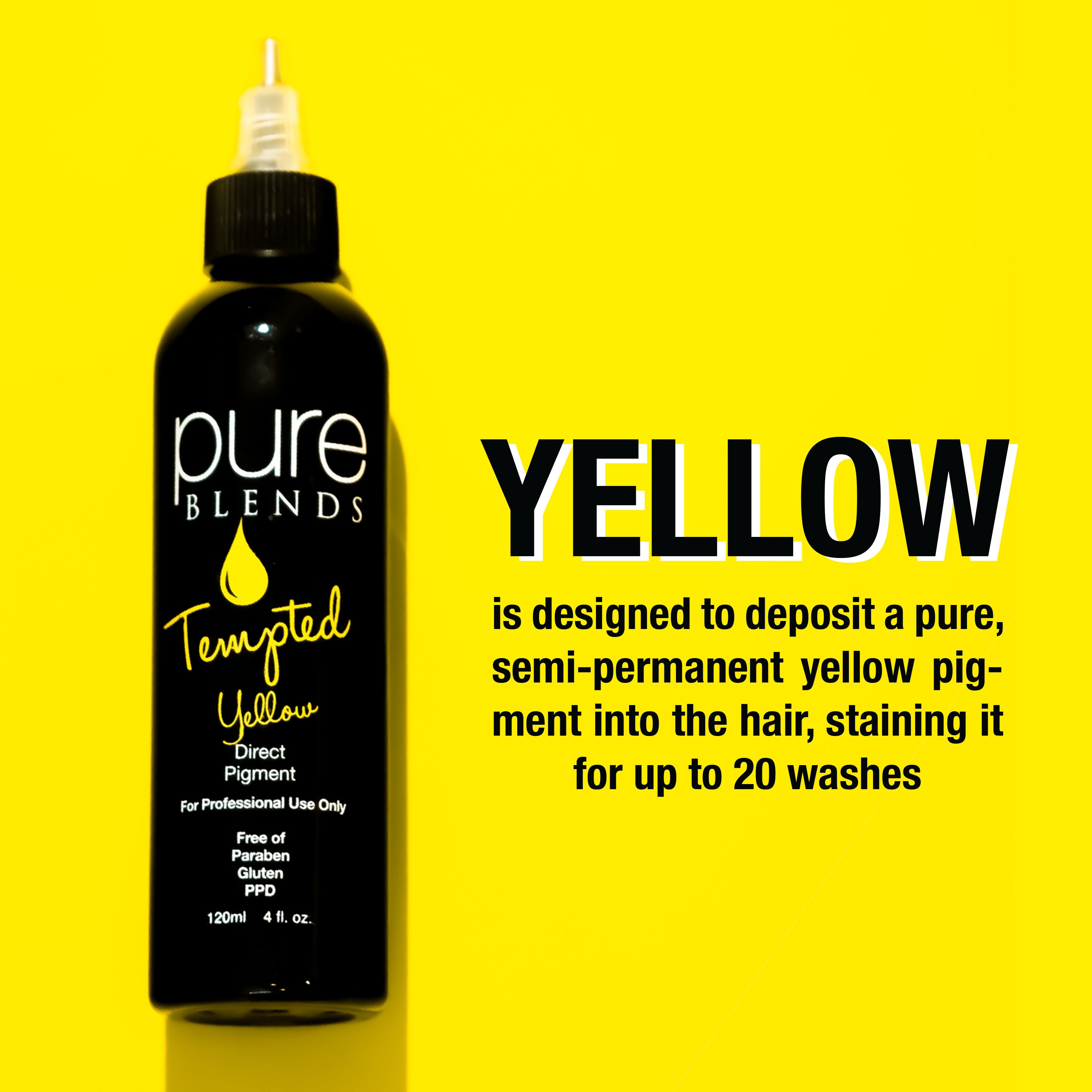 Tempted Yellow Direct Pigment – American Culture Brands